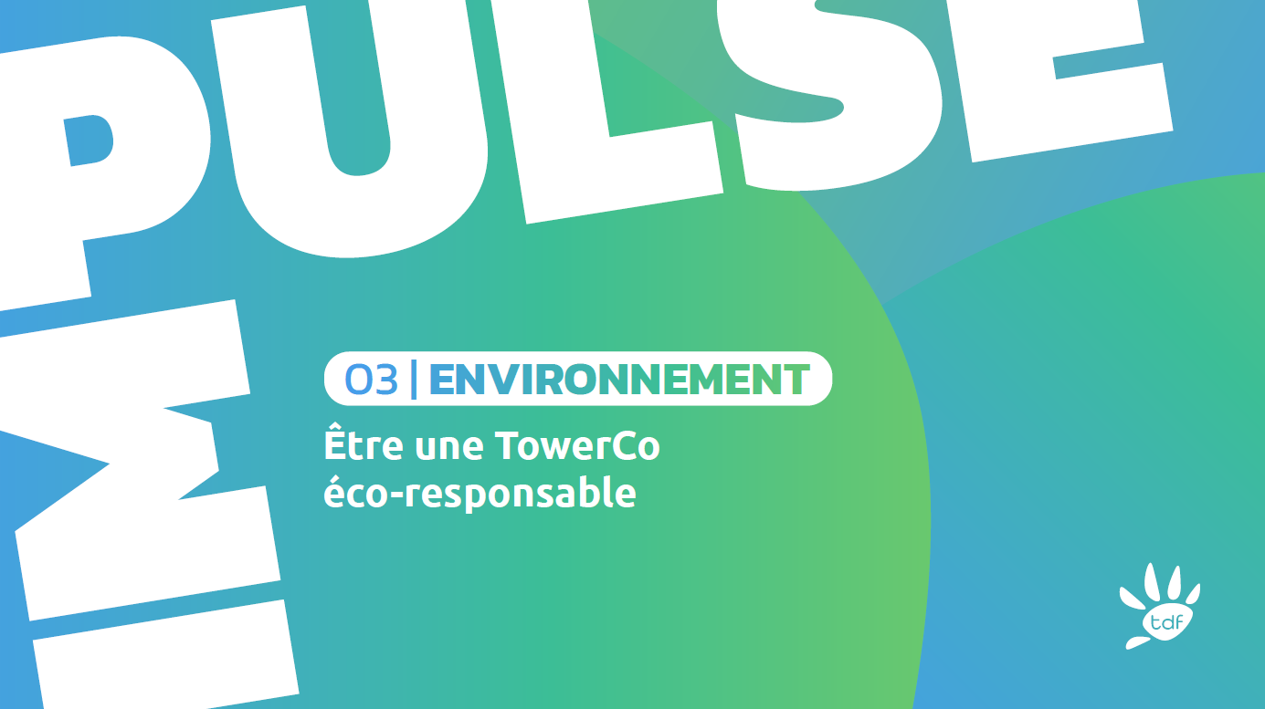 TDF white paper "Being an eco-responsible TowerCo